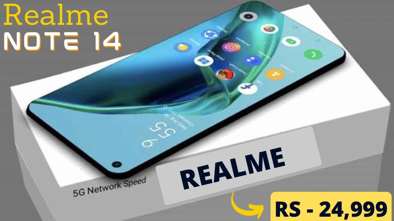 Realme Note 14 - 5G || Snapdragon 8Gen 1 🔥|| 200MP Rear Camera 📸 || 6 ...