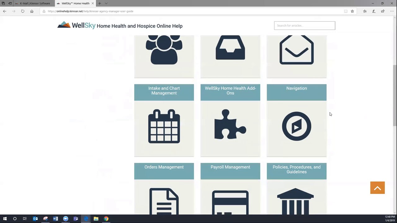 Home Health Training series Clinician Kinnser Online 1 - YouTube