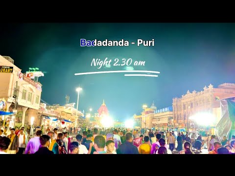 Puri Ratha Yatra - 2024 (July 8) || Night View - YouTube