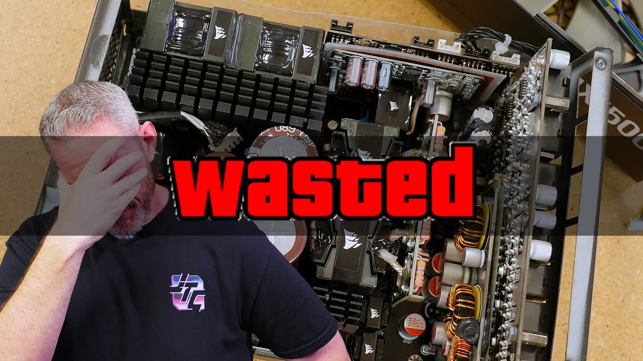 Investigating what exploded in my PSU... DANGEROUS! DONT ATTEMPT! - YouTube