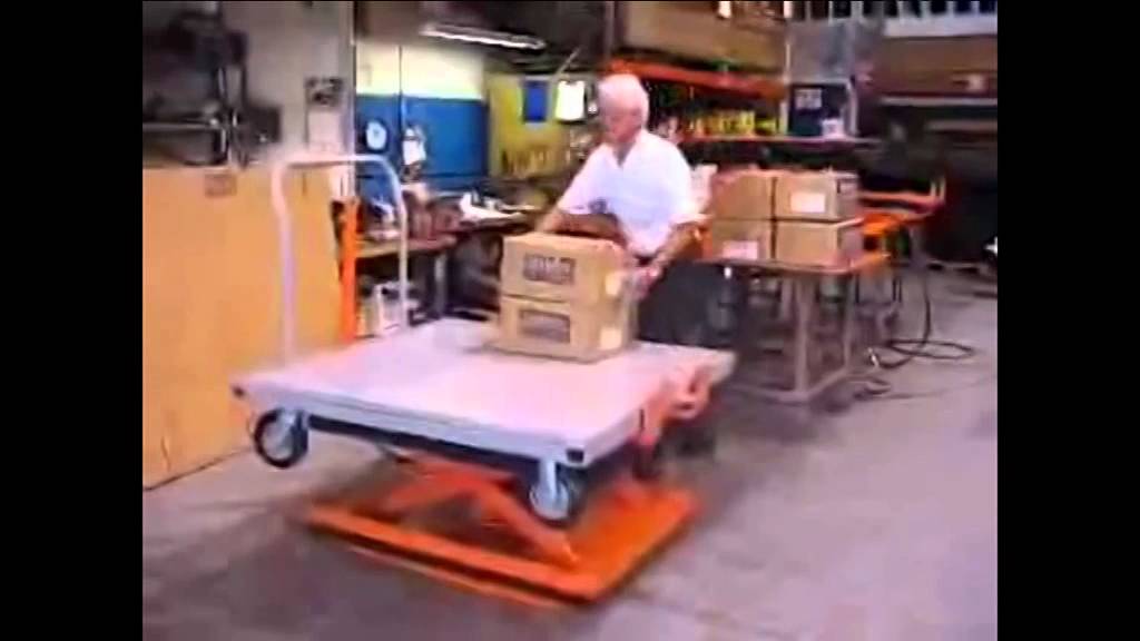 Low Profile Cart Lift and Rotate - YouTube