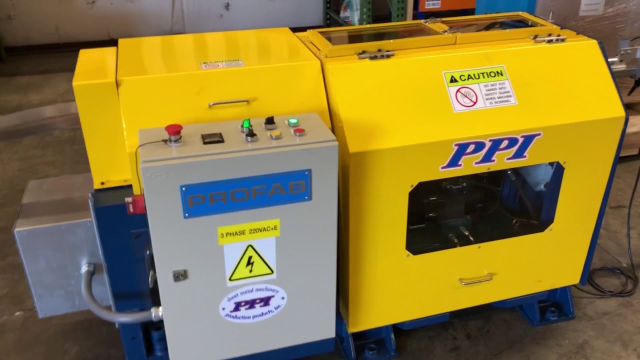 PROFAB Vane Pro Hydraulic Shear Machine #1 - YouTube