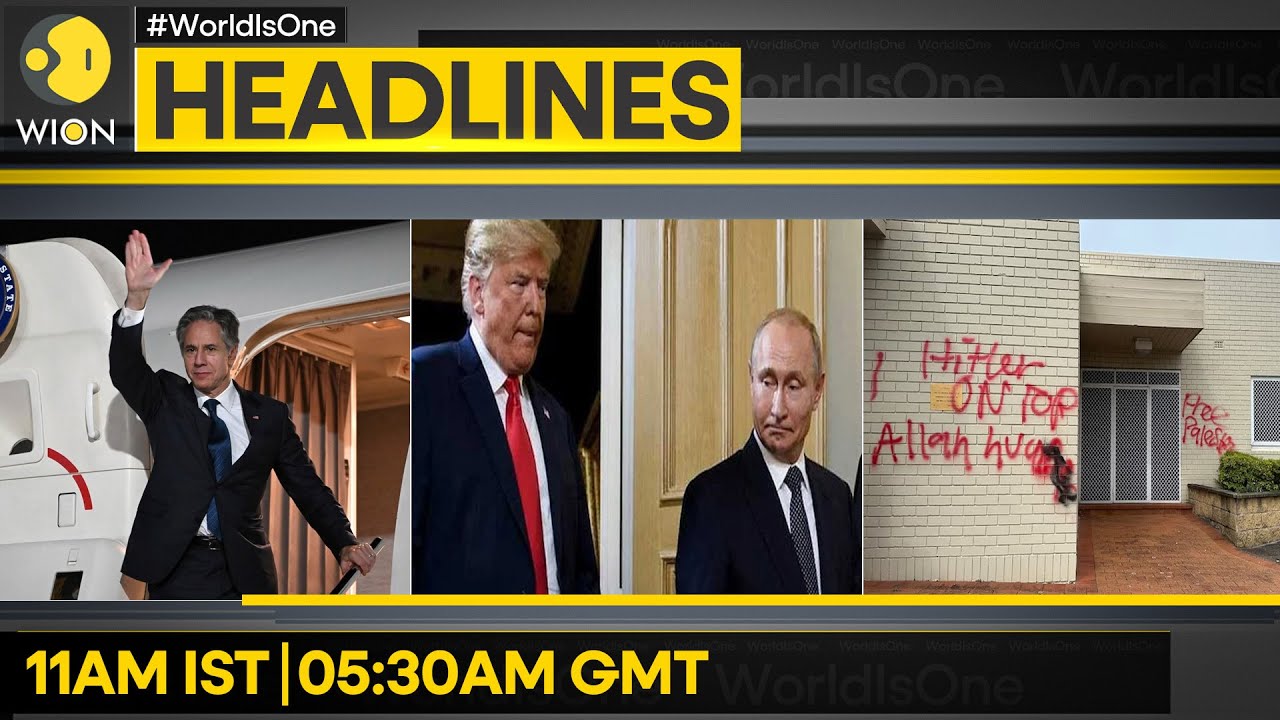Trump: Setting A Meeting With Putin | Graffiti Attack On Sydney ...