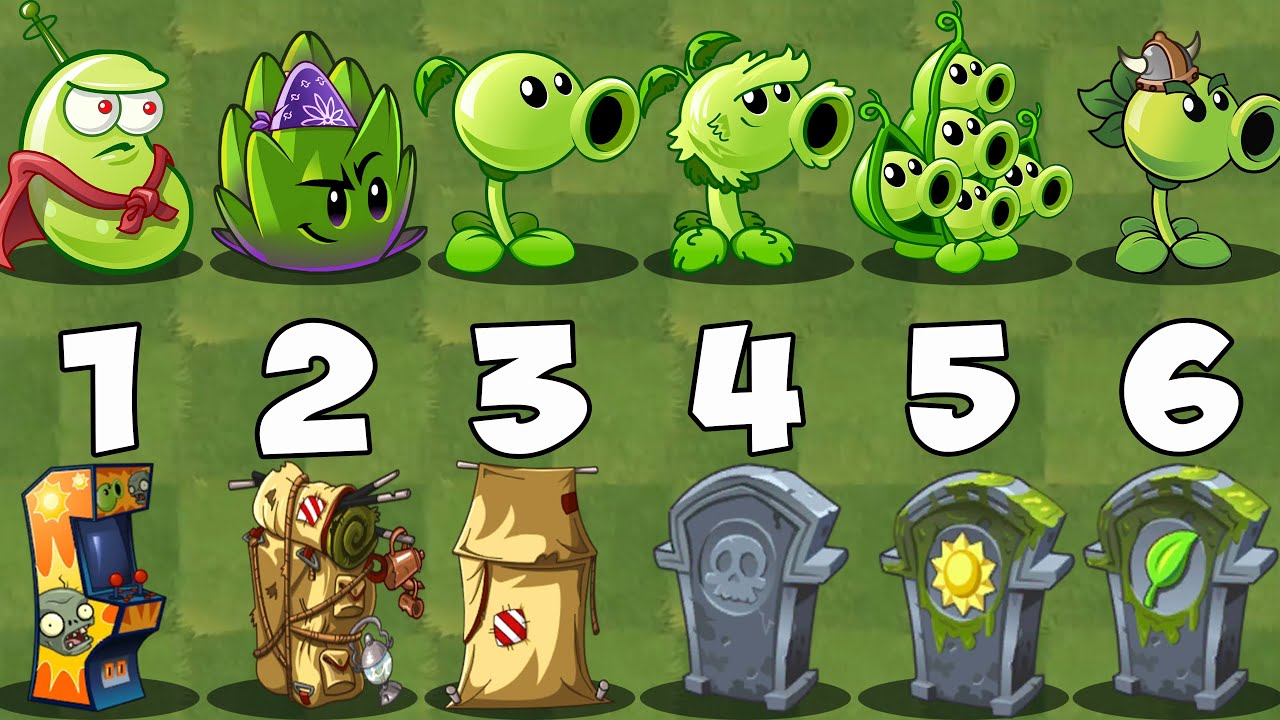 PvZ 2 Challenge - Plant food Abilities can defeat Random Sun Grave ...
