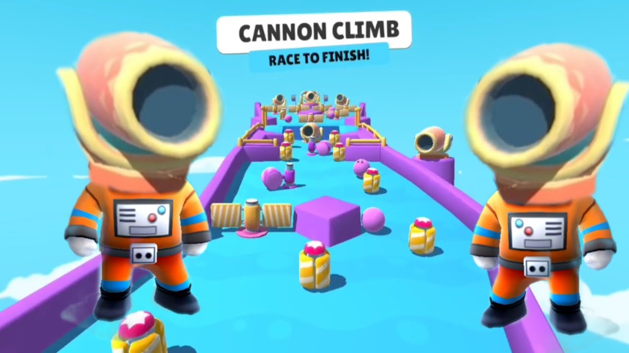 Cannon Climb with #32 | Stumble Guys - YouTube