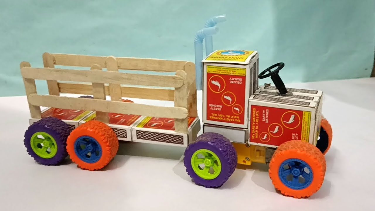 How to make Matchbox Timber Truck a Home - Super Liner Truck with Log ...