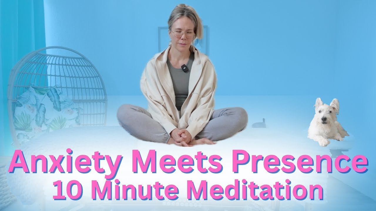 Feel Less Anxious in 10 Minutes | Guided Meditation - YouTube