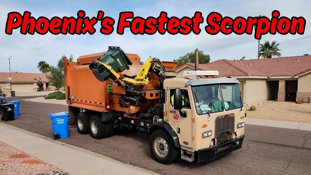 Phoenix's Fastest Scorpion Garbage Truck - YouTube