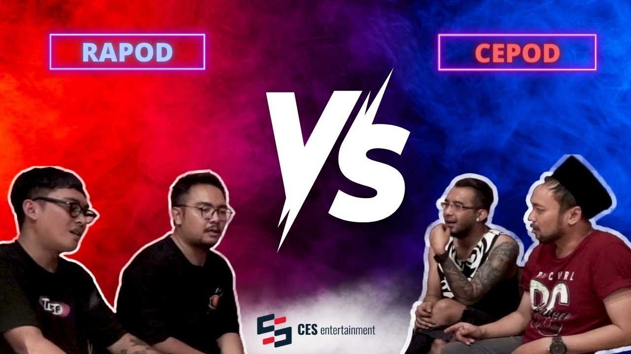 BATTLE PENGETAHUAN UMUM RAPOD vs CEPOD #1 - YouTube