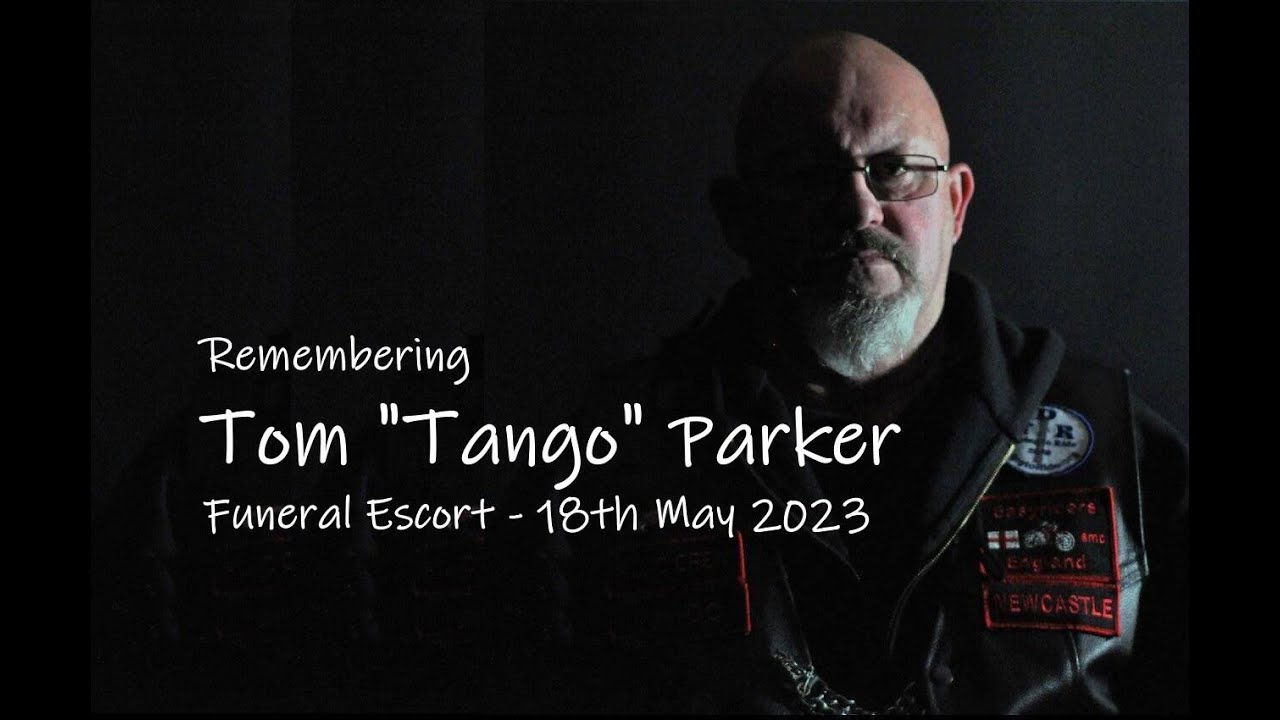 Tom "Tango" Parker : Funeral Escort 18th May 2023 - YouTube