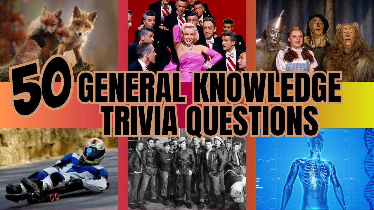 Can YOU Answer These 50 General Knowledge Trivia Questions? 32 - YouTube