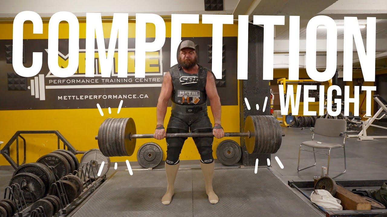 HITTING OSG COMP WEIGHT FOR REPS 😤 | 24' Official Strongman Games Prep ...