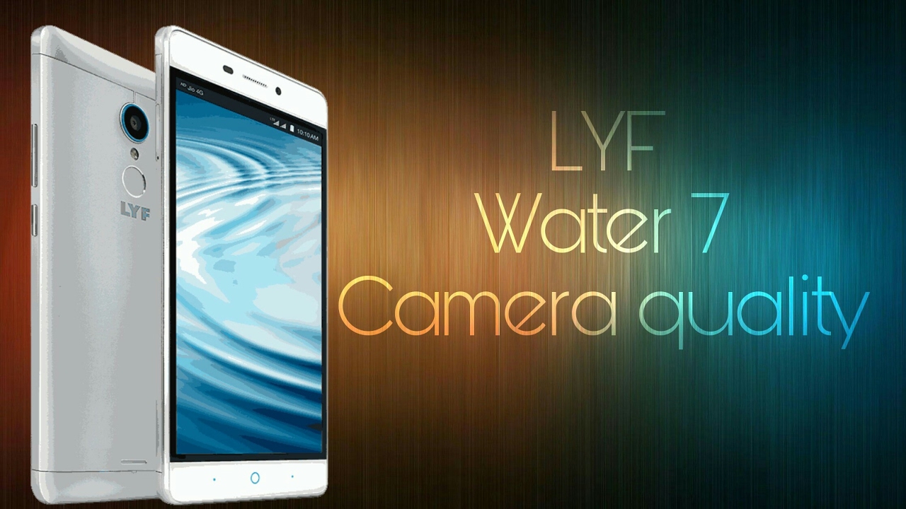 Lyf water 7 Ls-5504 Camera quality review lyf selver - YouTube