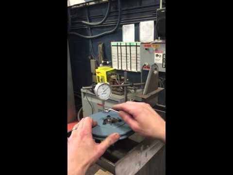 Union Process HD01 Attritor Front Sheave Indicating Procedure - YouTube