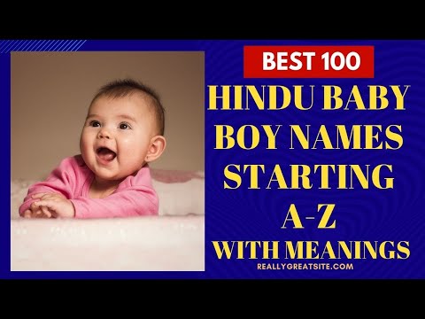 Best 100 Hindu Baby Boy Names A-Z 2022 |Latest Hindu Baby Boy Names 2022 | 2022 Hindu baby Boys Name
