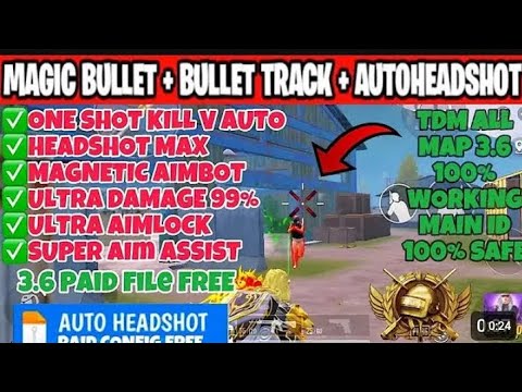 MAGIC BULLET+ AIMBOT CONFIG BGMI || POWERFULL MAGIC BULLET CONFIG FILE ...