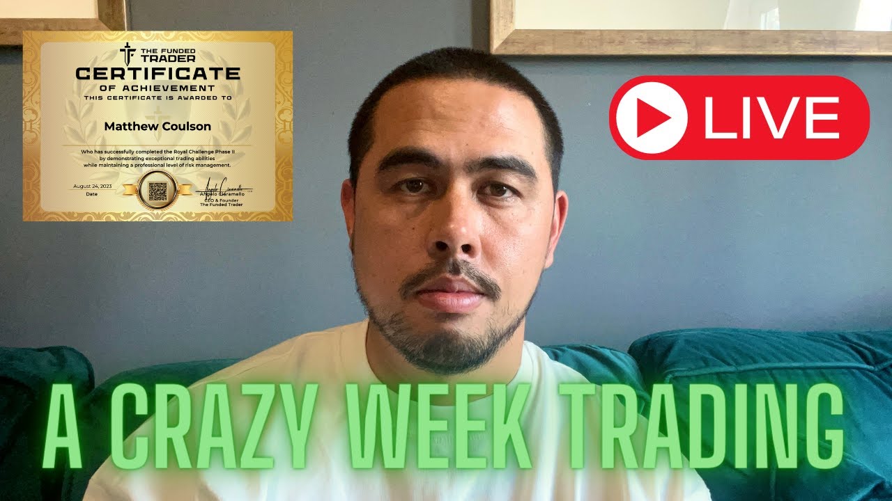 Trading 400K Funded Trader Challenge 🤯 CRAZY Week... - YouTube