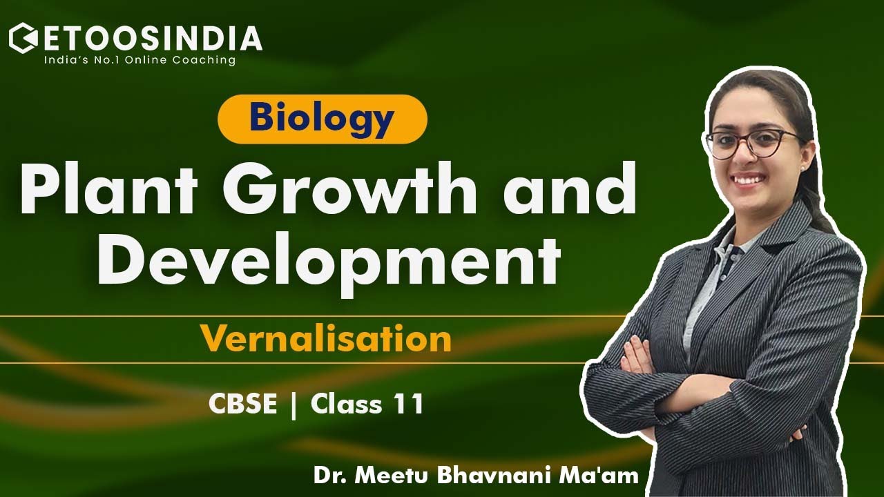 Plant Growth and Development | Vernalisation | CBSE Biology | Class 11 ...