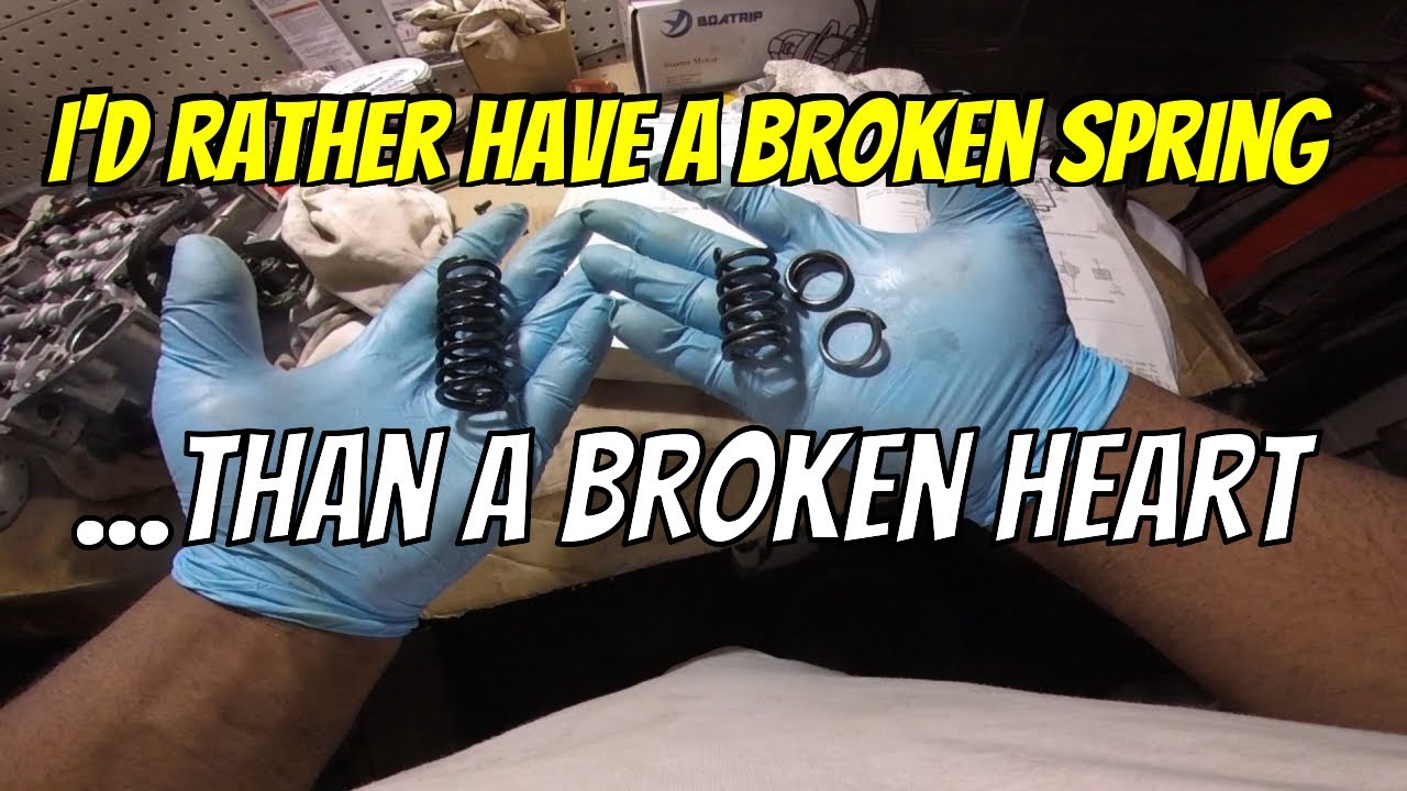 How to replace the BROKEN 3-4 Accumulator Spring in my Dodge Ram Van ...
