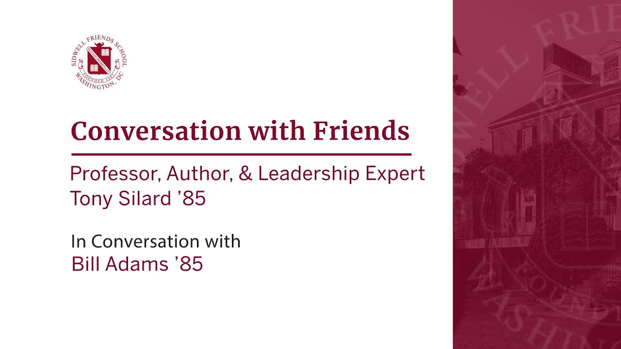 Conversation with Friends: Featuring Professor, Author, & Leadership ...