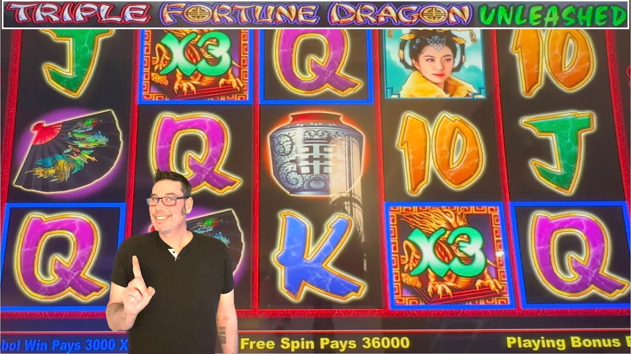 FREE PLAY challenges lead to a WINNING ending on Triple Fortune Dragon ...