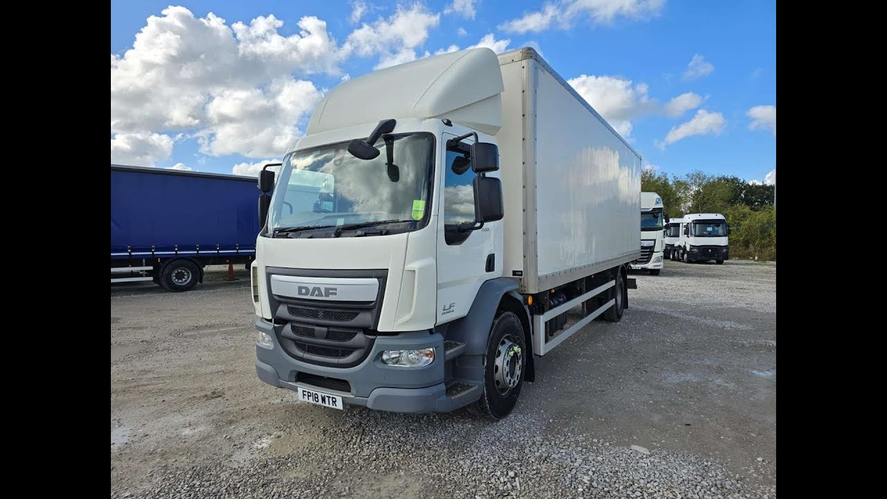 2018 DAF LF 220 FA 18-Ton Rigid Box Van with Tail-lift (FP18 WTR) (4689 ...