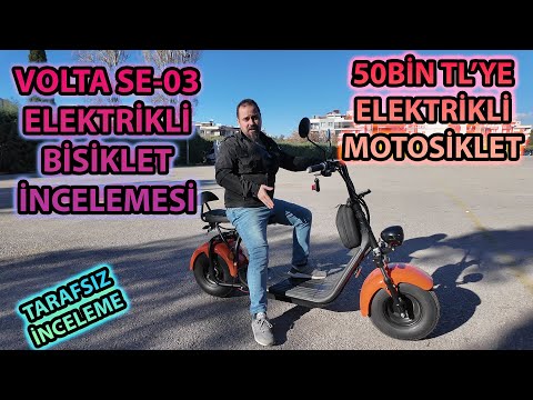 Elektrikli Motor Alınır mı? Nedir Bu Elektrikli Araçlar?? Volta SE-03 Elektrikli Motor İncelemesi