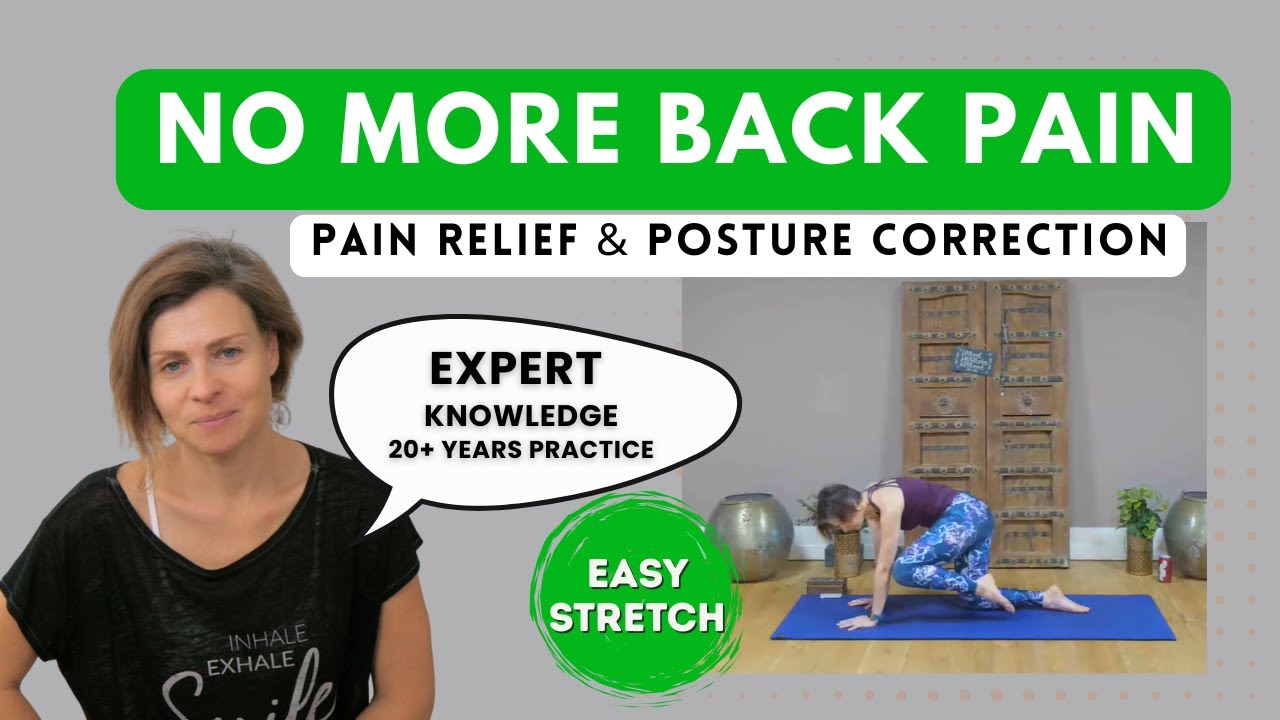 Back Pain at Work | Lower Back Pain Relief | Posture Correciton - YouTube