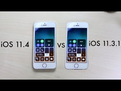 iOS 11.3.1 Vs iOS 11.4 On iPHONE 5S! (Comparison) (Review)