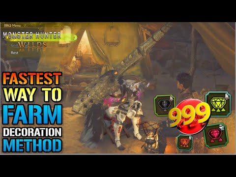 Monster Hunter Wilds: The FASTEST INFINITE Decoration & Relic Farm ...