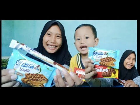 Mukbang Dilan Waffle Lembut Gery Salut Roll Dan Superstar Sanps ...