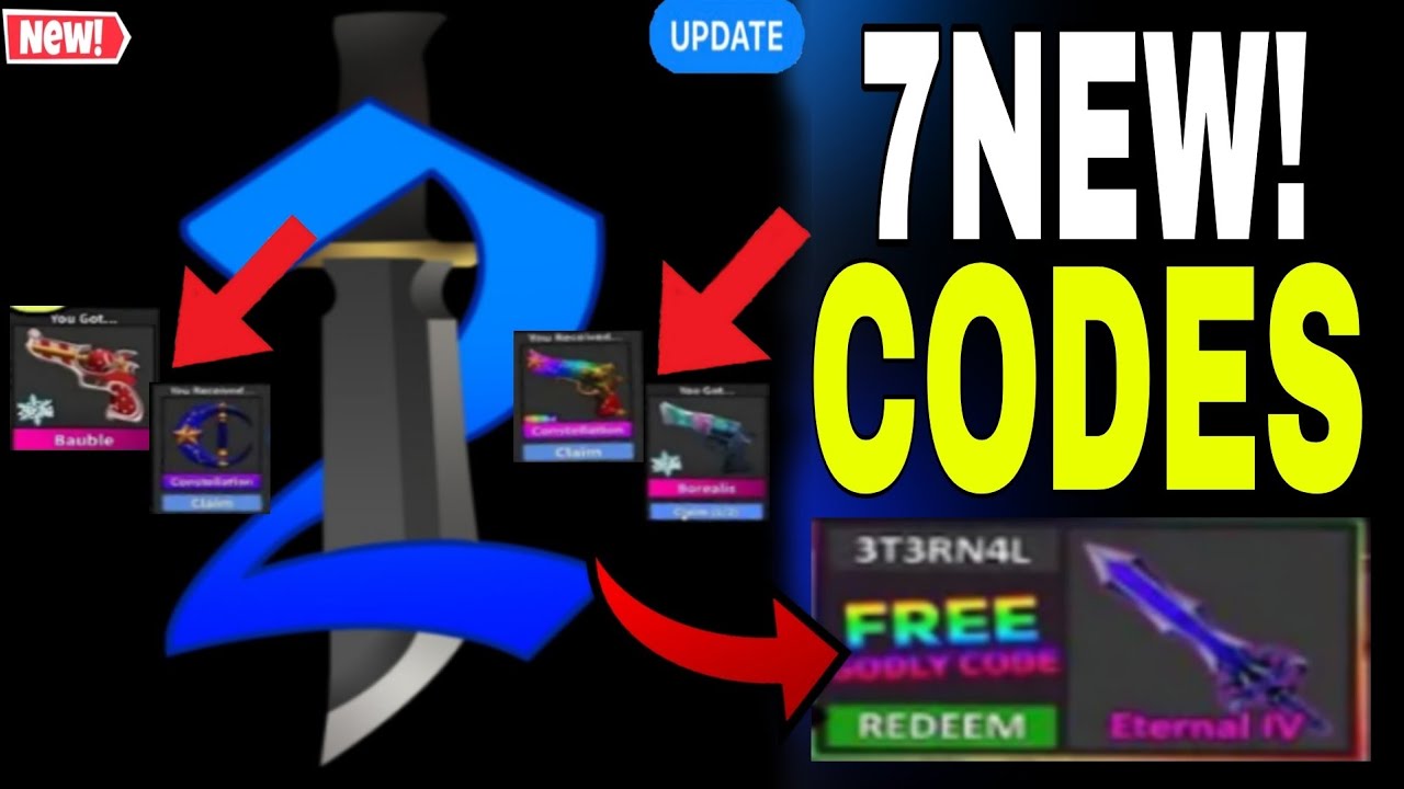 ⚠️ ACTIVATE ⚠️ NEW ALL WORKING UPDATE CODES FOR MURDER MYSTERY 2 IN ...