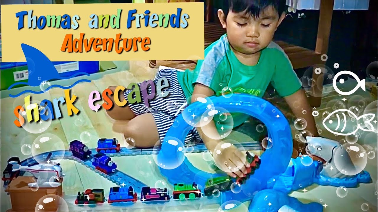 Unboxing of Thomas and Friends Adventures Shark Escape - YouTube