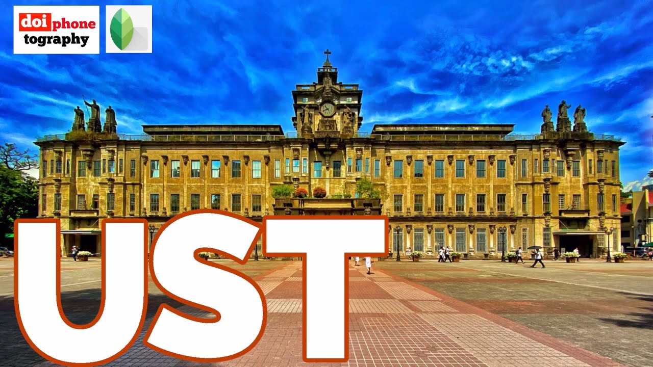 UST - University of Santo Tomas Main Bldg. | Snapseed Landscape ...