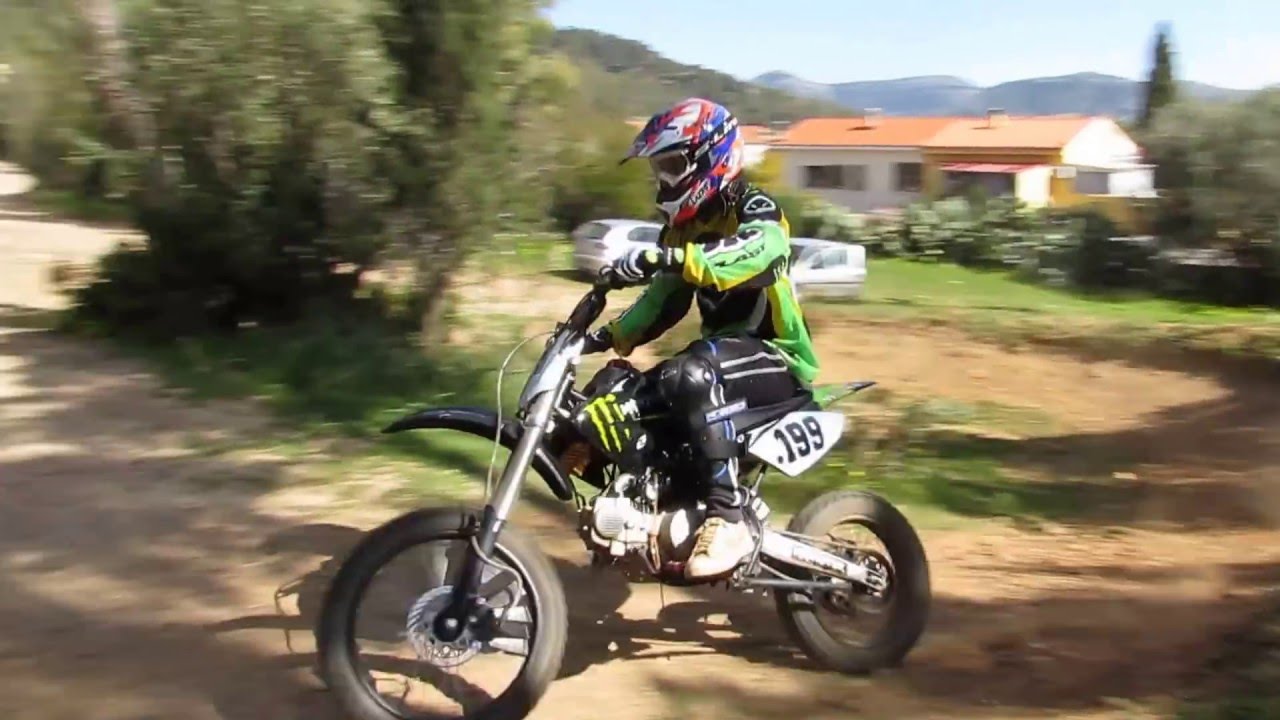 PIT BIKE 140CC MONSTER GRAPHIC - YouTube