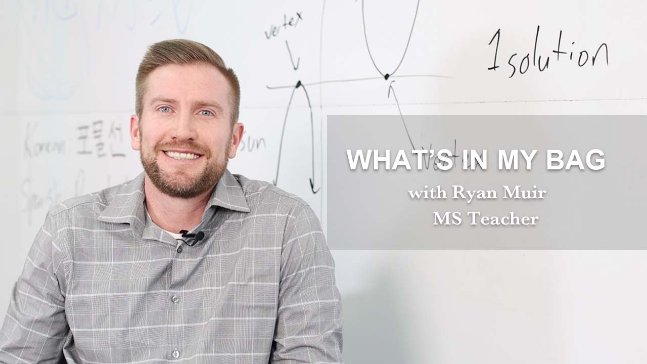 What’s in My Bag | Ryan Muir - MS Teacher | Concordia Shanghai - YouTube