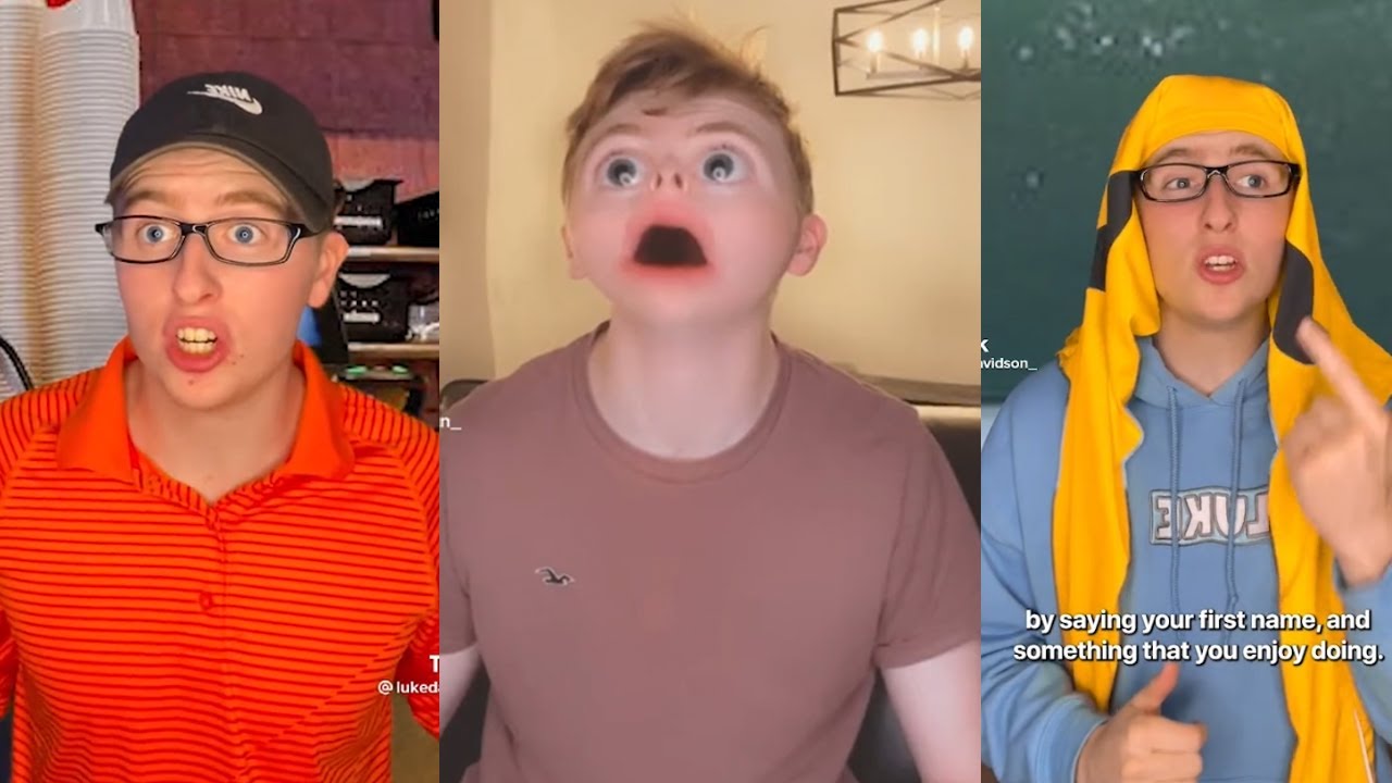 Luke Davidson: Teacher and Student Tiktok Compilation - YouTube