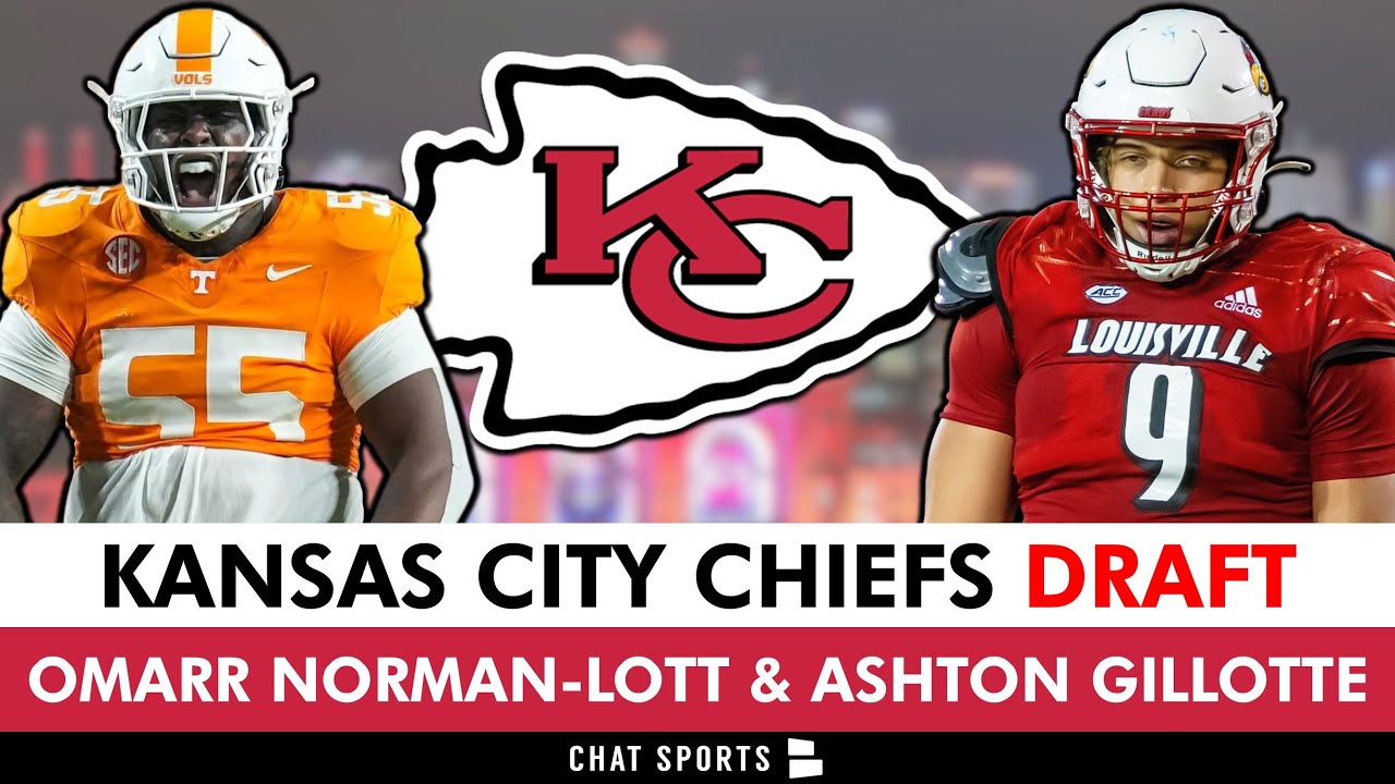 Kansas City Chiefs Select Omarr Norman-Lott & Ashton Gillotte At #63 ...
