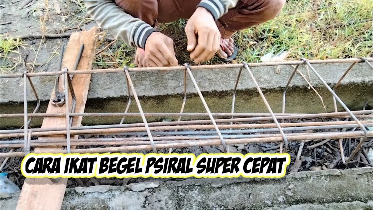 CARA MENGIKAT BEGEL SPIRAL SUPER CEPAT DAN PRAKTIS - YouTube