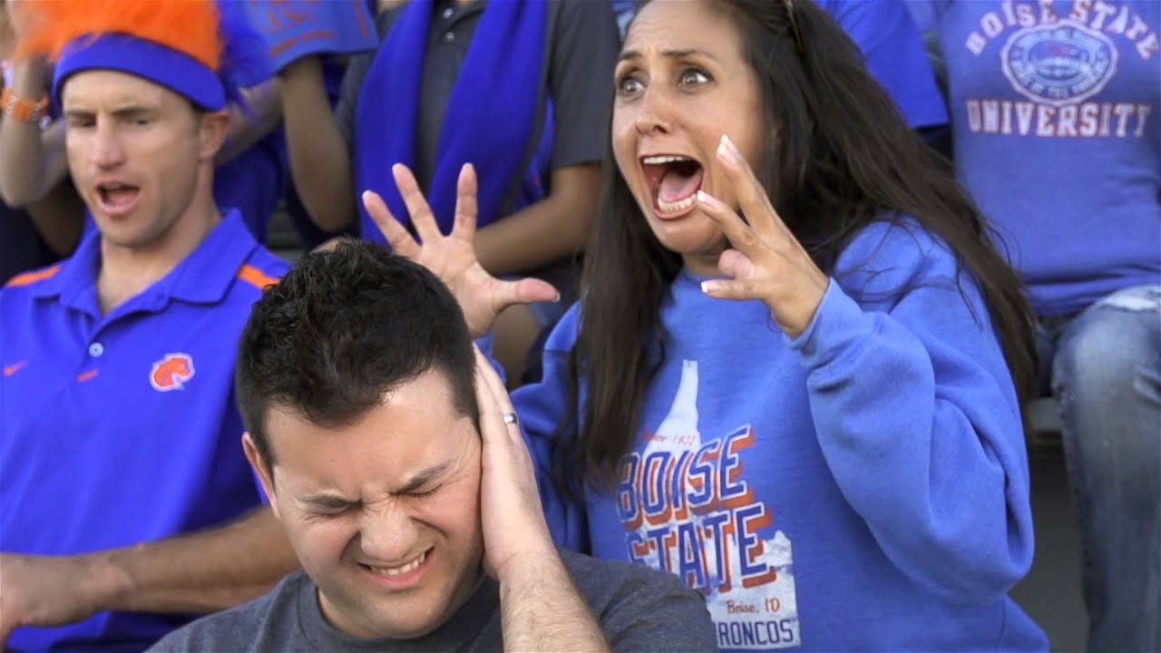 Boise State Fan Enthusiasm - Blue Cross of Idaho CostAdvisor - YouTube