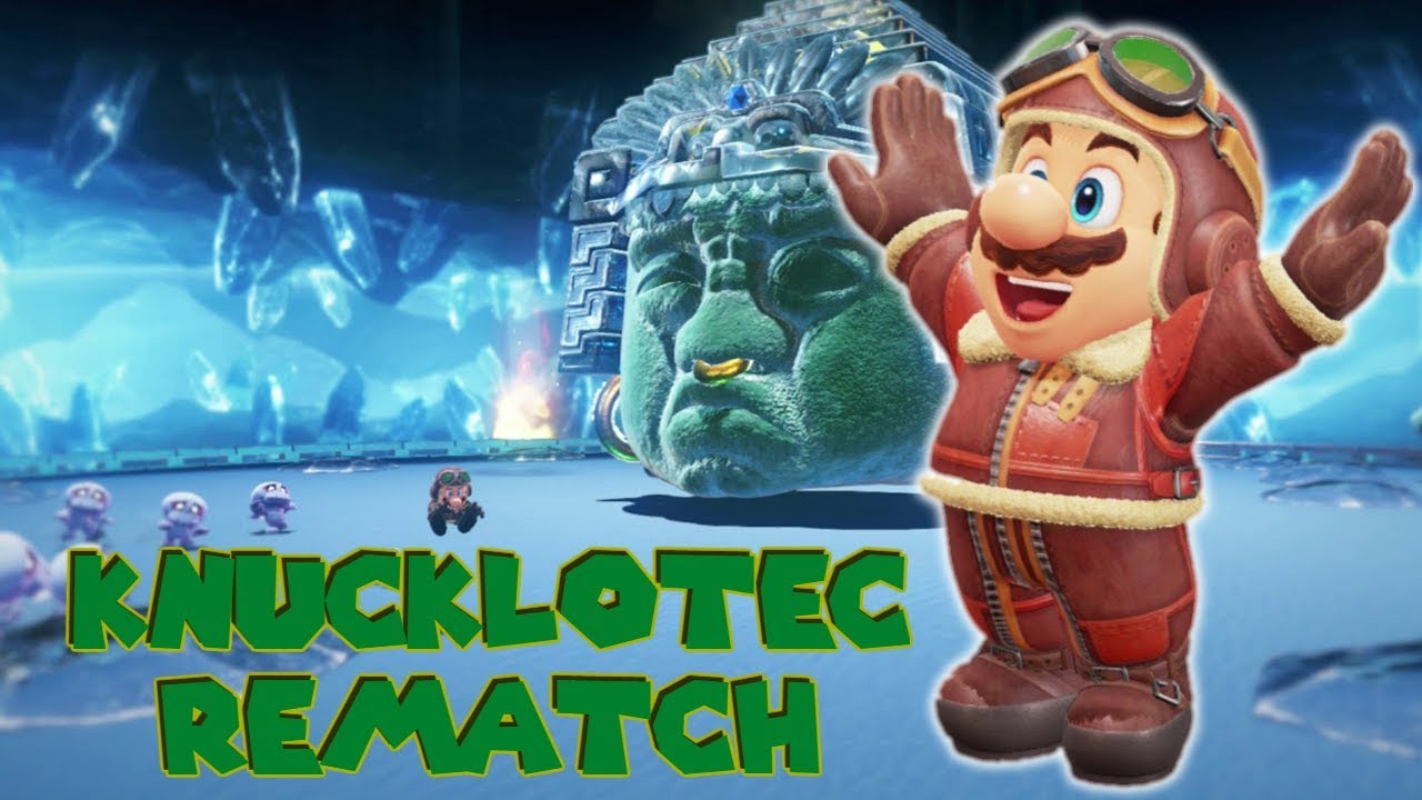 Super Mario Odyssey - Knucklotec Rematch - YouTube