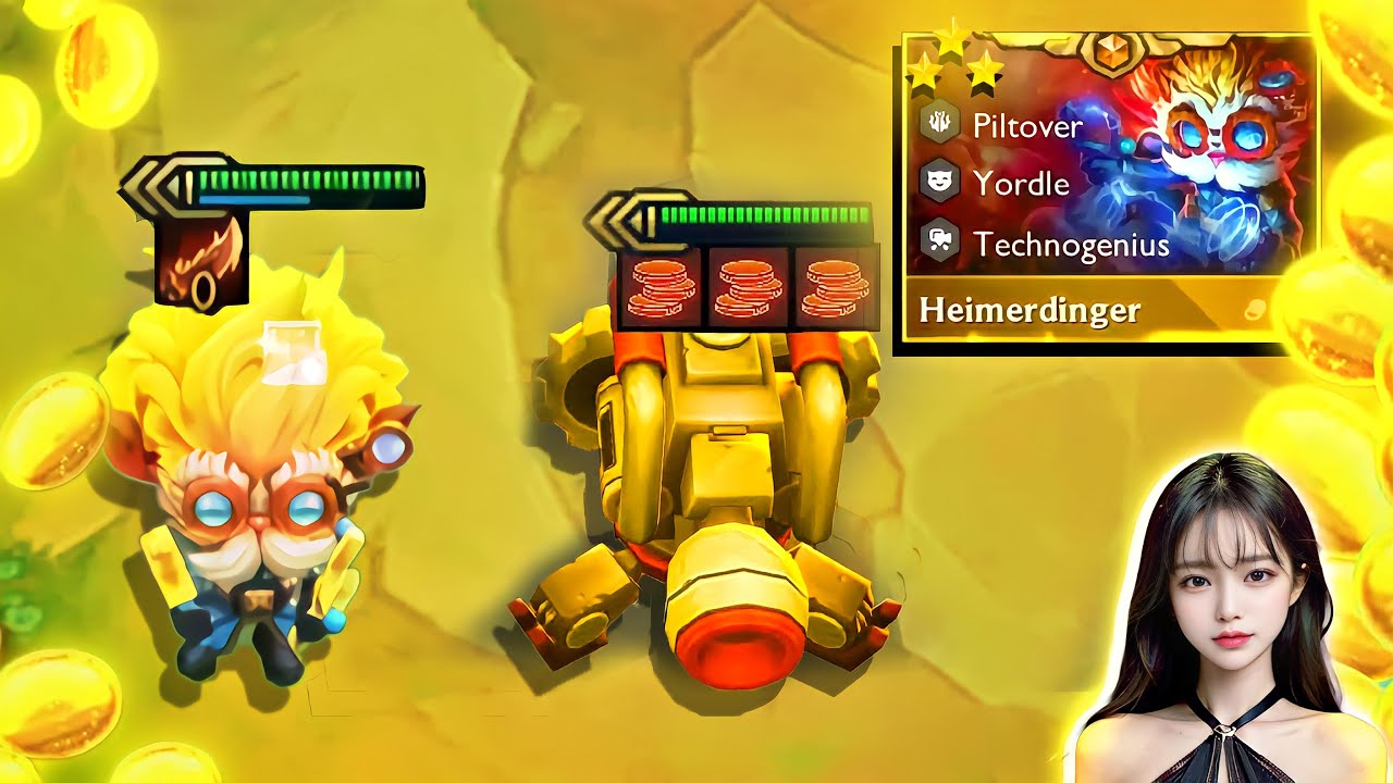 5 cost unit deck with Level 9 Speedrun | Heimerdinger | TFT set 9 - YouTube