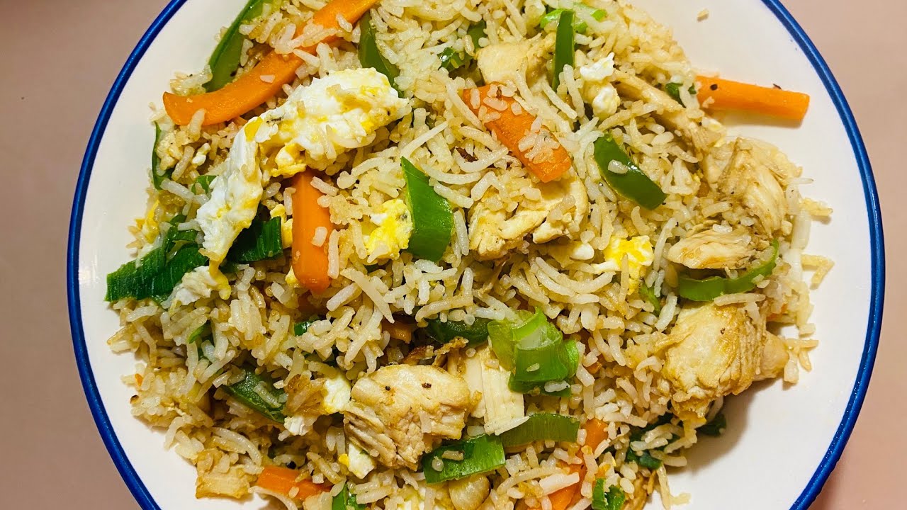 Street style chicken fried riceచికెన్ ఫ్రైడ్ రైస్ ఇలా చేసి చూశారంటే ...