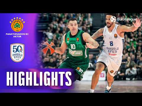 SEVENTH PLACE LOCKED. It’s Play-In Time. | Panathinaikos - Efes | R38 BASKETBALL HIGHLIGHTS 2025-26