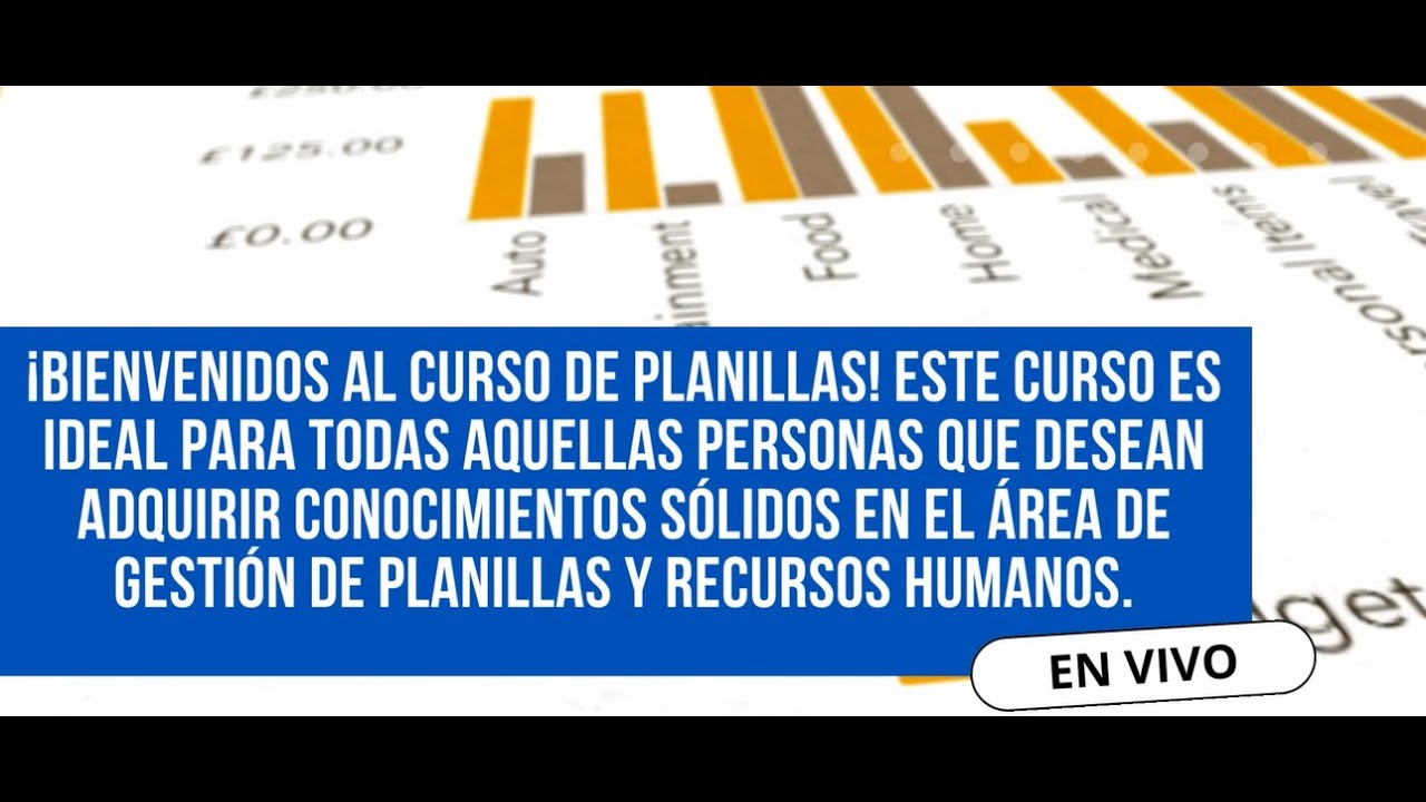 CURSO DE PLANILLAS - YouTube