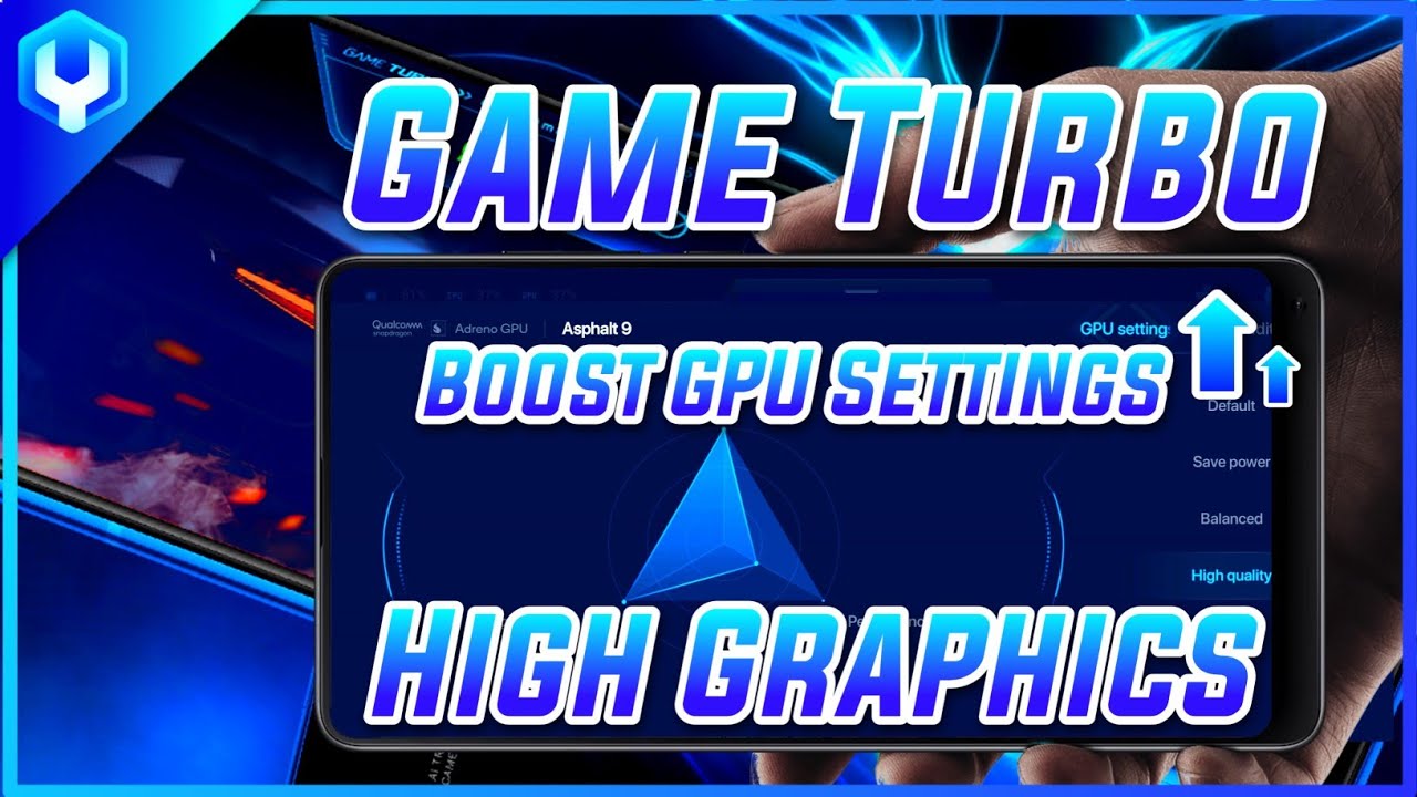 How to Boost Graphics | Game Turbo ⚡ GPU SETTINGS for Graphics Boost ...