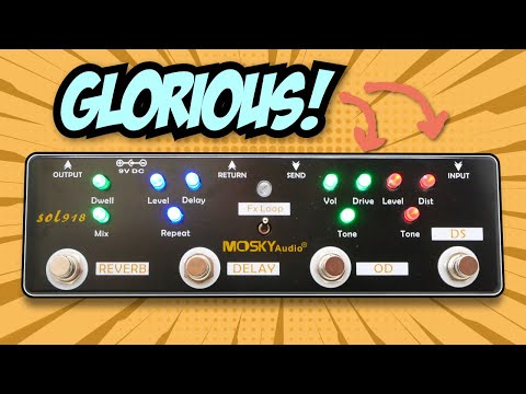 The ONLY pedal you'll need? Mosky SOL918 MultiFX