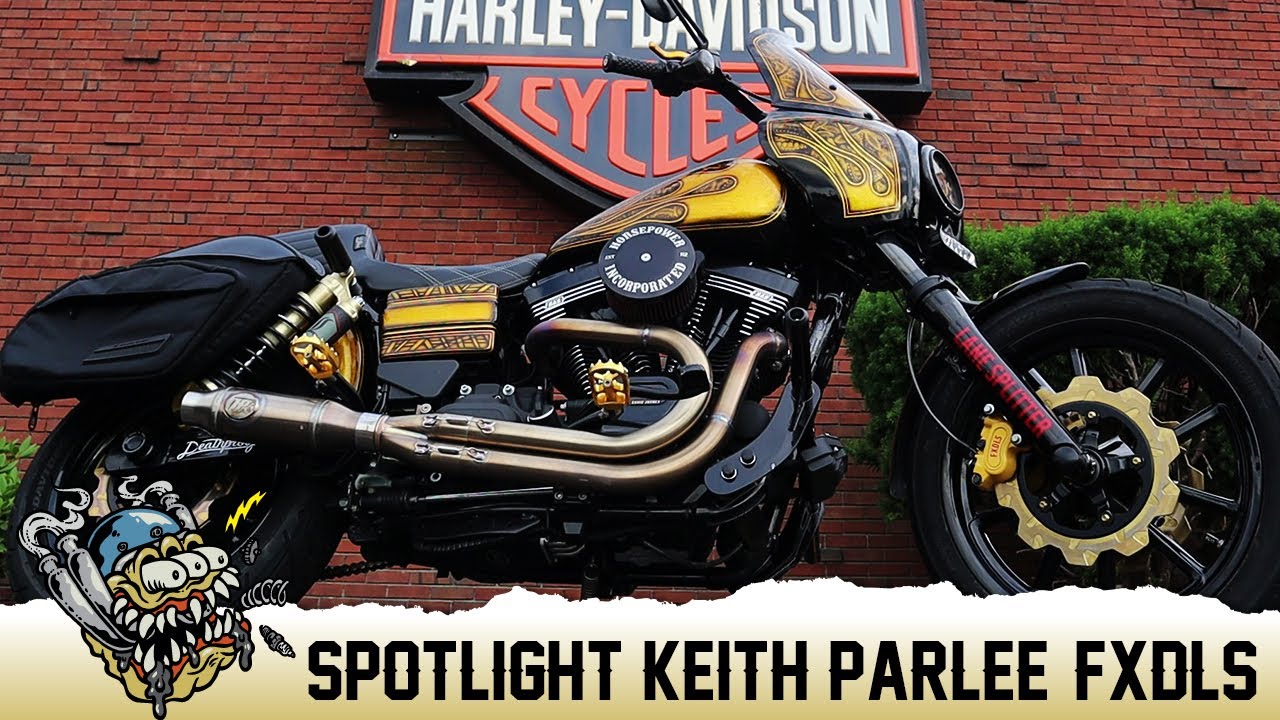 Spotlight - Keith Parlee's 2017 Dyna Lowrider - YouTube