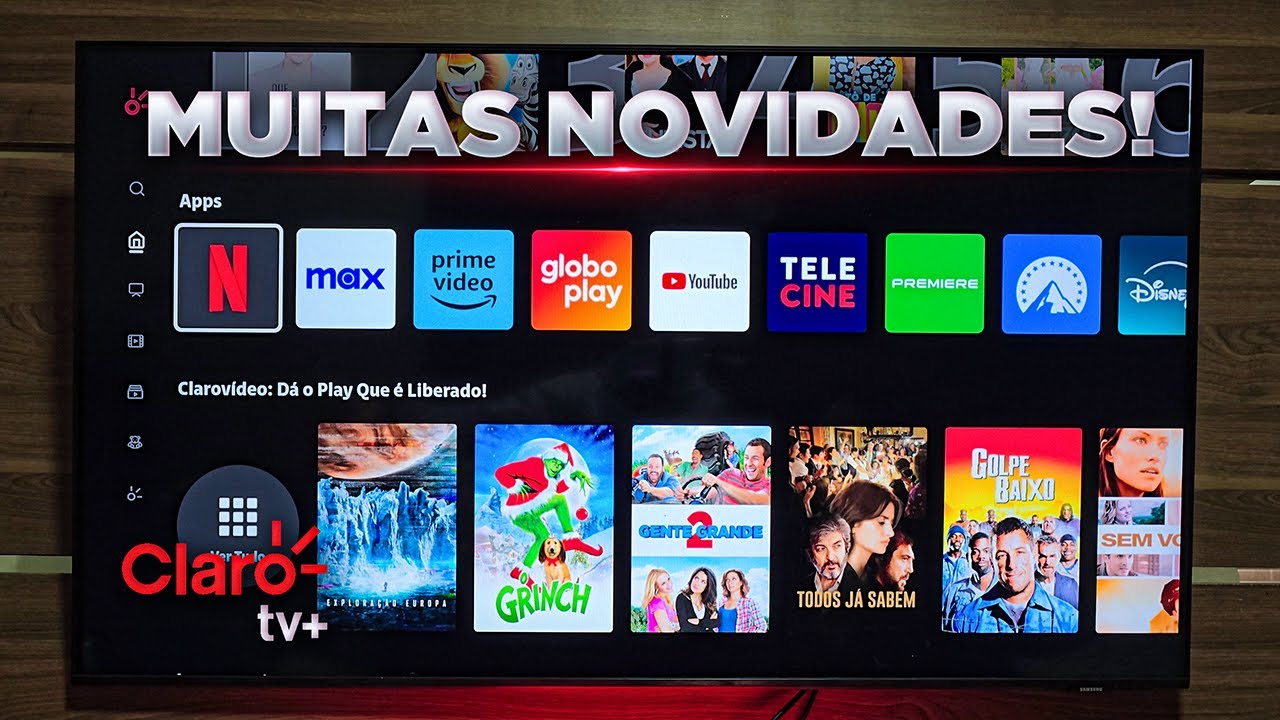 CLARO TV+ | MUITAS NOVIDADES e RECURSOS no APLICATIVO - YouTube