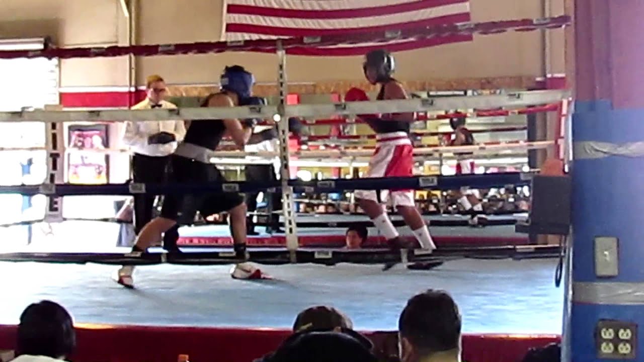 Tony Moreno vs. Angel Chavez Fight at Velardes Boxing Gym Fresno Ca ...